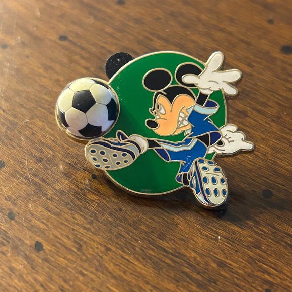 Disney | Other | Disneys Mickey Mouse Soccer Pin | Poshmark